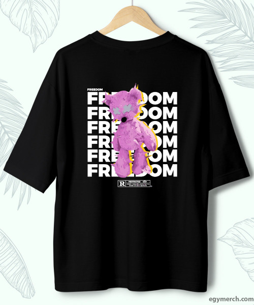 Freedom oversized T-shirt | EgyMerch