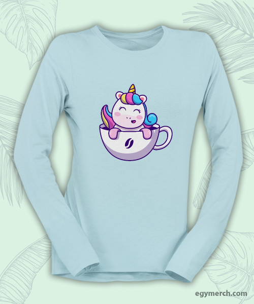 unicorn bony with coffee | EgyMerch