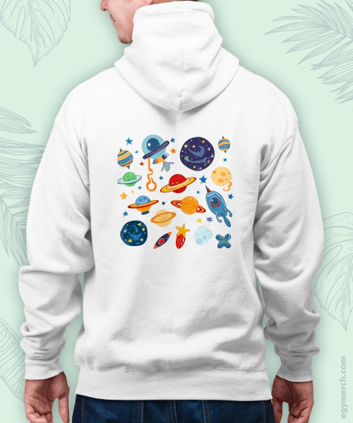 SPACE SHAPES HOODIE | EgyMerch