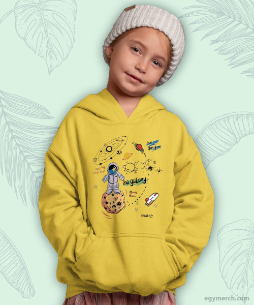 Space lovers Hoodie Kids | EgyMerch