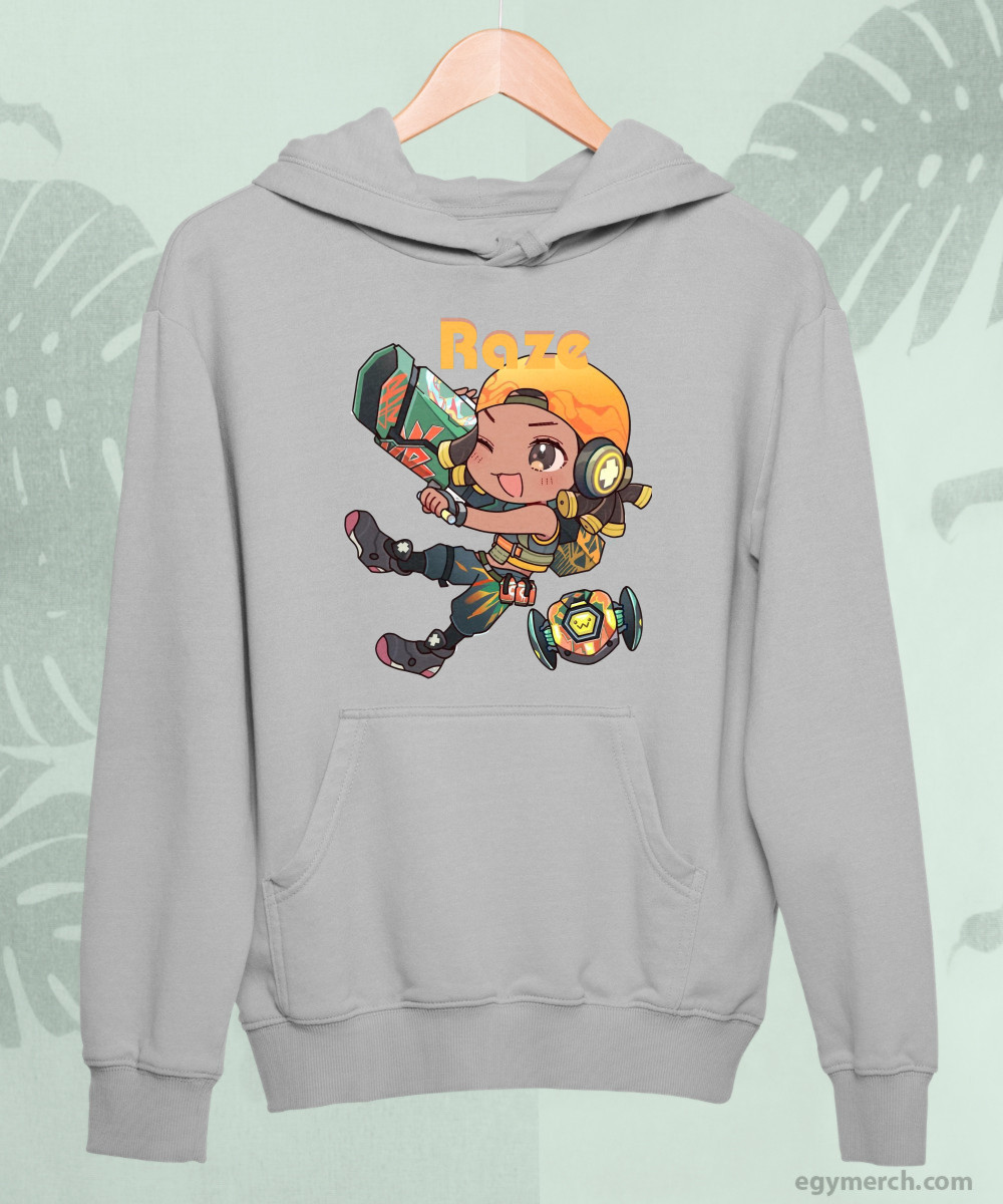 Valorant Raze Hoodies | EgyMerch