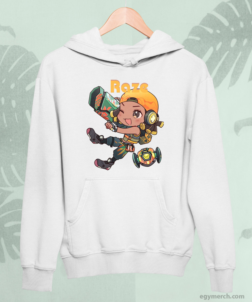 Valorant Raze Hoodies | EgyMerch