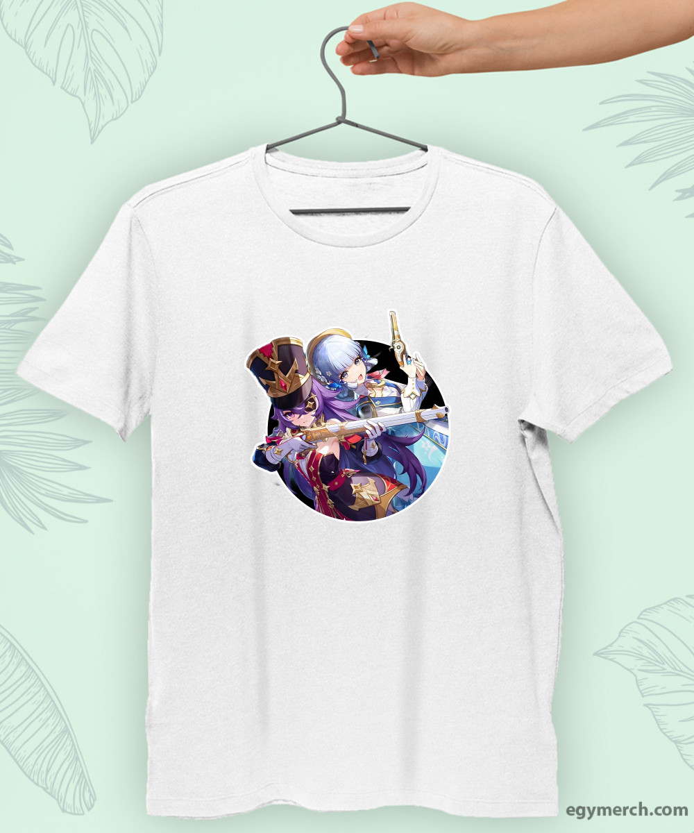 ayaka and Chevreuse t-shirt | EgyMerch