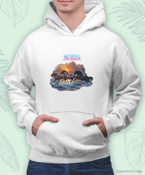 Horse-the beach | EgyMerch