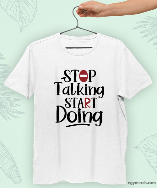 stop talking start doing | إيجي ميرش