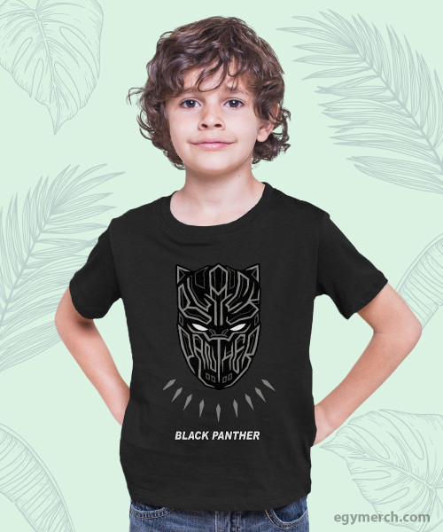 Typographic Hero Logos - BLACK PANTHER | EgyMerch